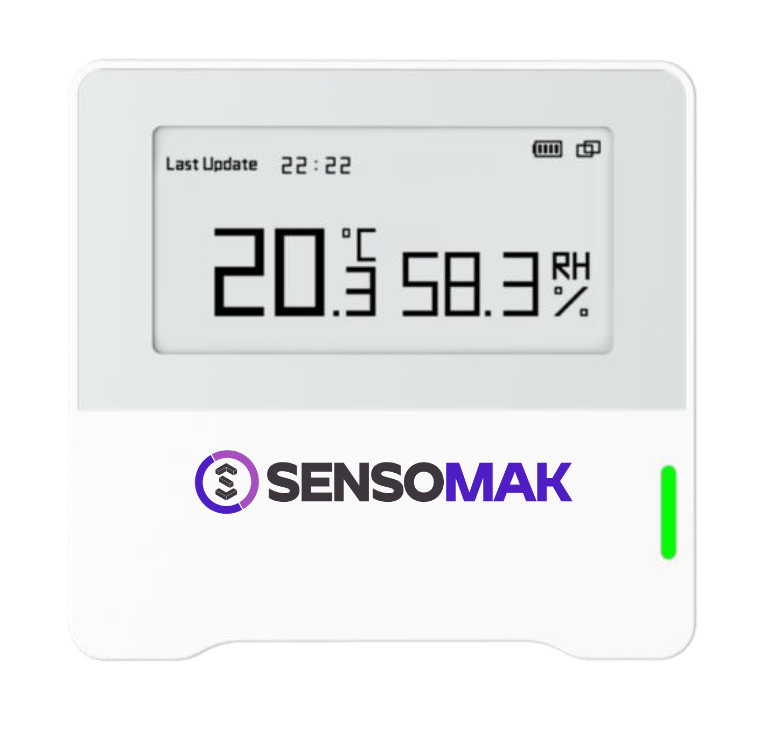 TEMPERATURE AND HUMIDITY MONITORING – Sensomak